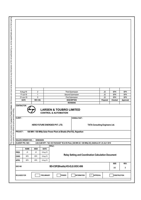 Relay Setting Calculation For Ref615 Rej601 Pdf Technology And Computing