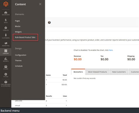 product tabs magento 2 magediary