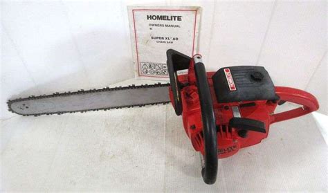 Homelite Super Xl Chainsaw 20 Bar Runs Great Low Hours Albrecht