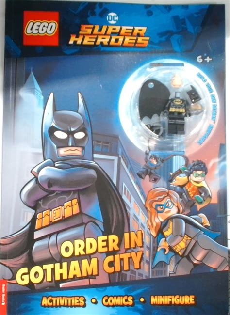 Lego® Batman™ Order In Gotham City Activity Book With Lego® Batman