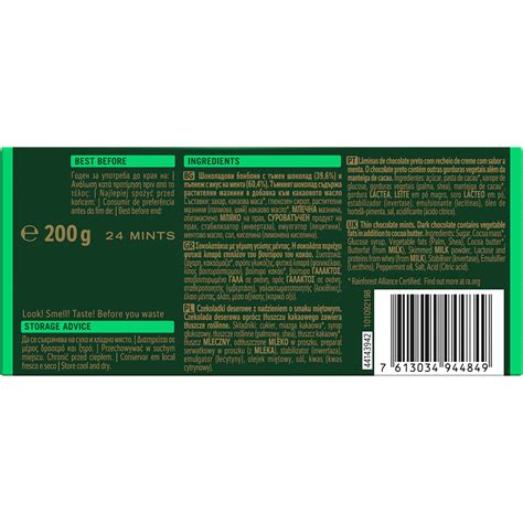 Nestle After Eight Candy 200 Grams Ok Office
