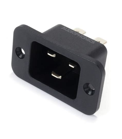 Iec C20 Inlet 3 Poles Audiophonics Iec C20 Inlet 3 Poles Audiophonics