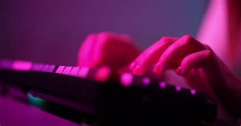Closeup Hands Of Female Engineer Developing Software App Using Digital Desktop Computer Tasks