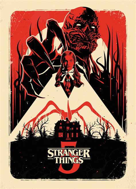 Official Stranger Things Season 5 Vecna Art Behance