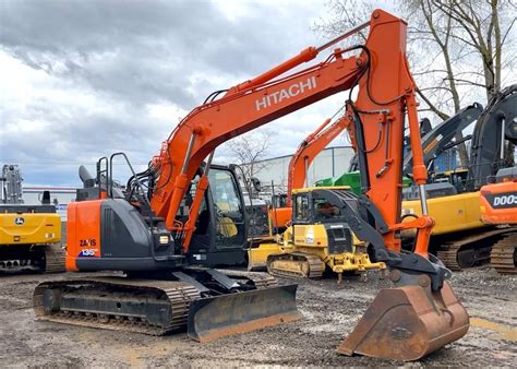 2018 Hitachi Zx135us 6n Excavator Trackhoe Dozer