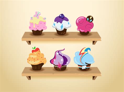 Cupcake Mlp By Aramisdream On Dribbble