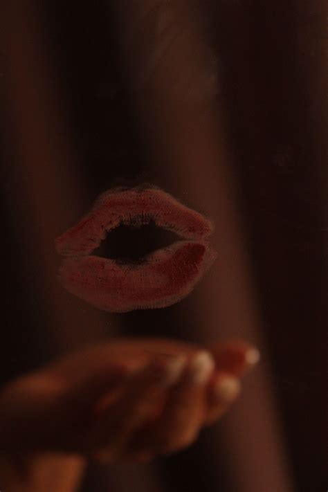 Lipstick Kisses On Face