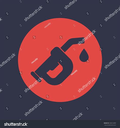 가솔린 노즐 아이콘 주유소 벡터 기호 스톡 벡터로열티 프리 530312899 Shutterstock