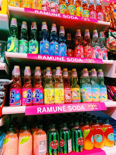 Ramuné Soda Soda Flavors Japanese Drinks Fun Desserts