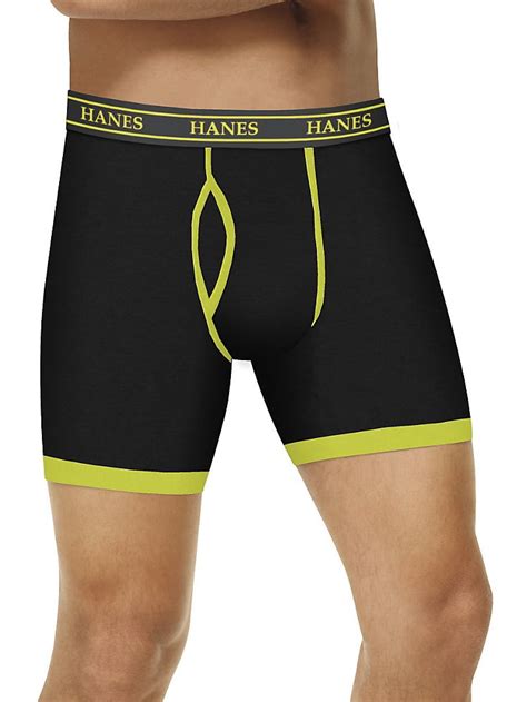 Hanes Hanes Mens Tagless Ultimate Stretch Boxer Brief With Comfort
