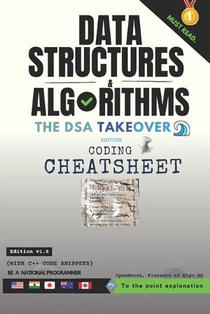Data Structures And Algorithms Coding Cheatsheet The Dsa Takeover