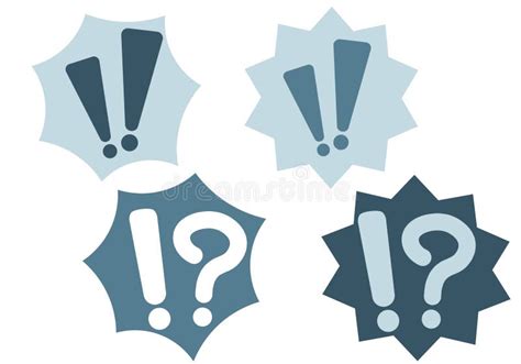 Exclamation Mark Speech Bubble Exclamation Stock Vector Illustration