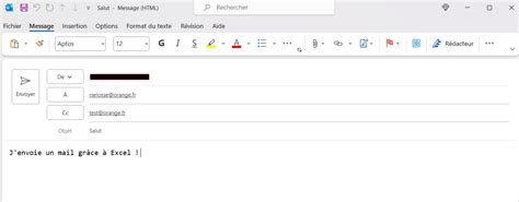 Stuur Een E Mail Met Excel Met Lienhypertexte 📬