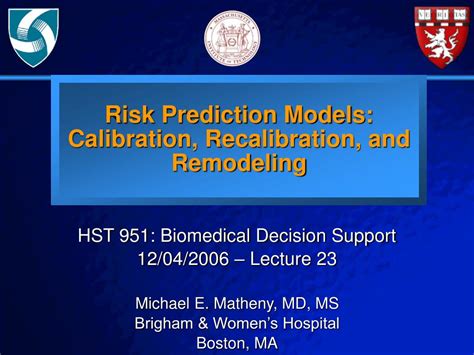 ppt risk prediction models calibration recalibration and