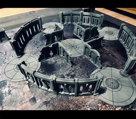 🤴 King Of The Colosseum Terrain Fdm Easy Print No Supports Needed Different Designs・ 3d File