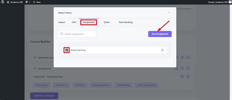 How To Use Academy Lms Assignment Academy Lms