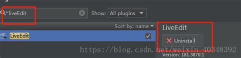 intellij idea 插件 liveedit 的安装以及理解 live edit csdn博客