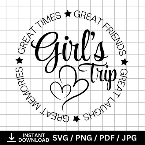 Girls Trip Shirt Design Girls Trip Svg Girls Trip Png Girls Trip Pdf