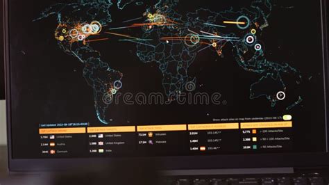 Cyber Attack Map Professional Team Of Cyber Security Specialists