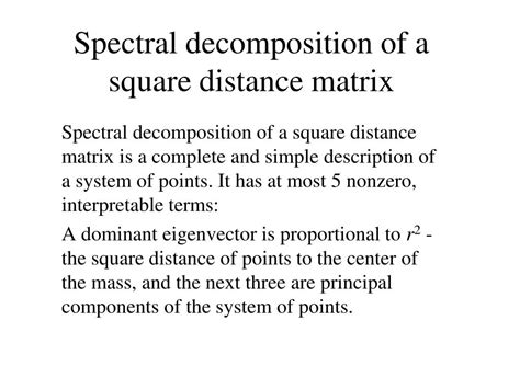 Ppt Distance Matrix Based Approach To Protein Structure Prediction