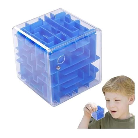 Puzzle Mini Labyrinthe Cube De Labyrinthe De Puzzle 3d Pour Les
