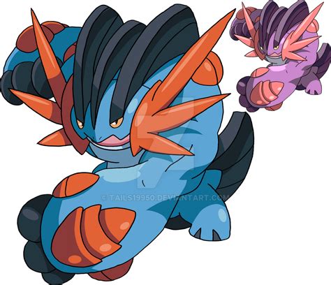 260 Mega Swampert Art V 2 By Tails19950 On Deviantart