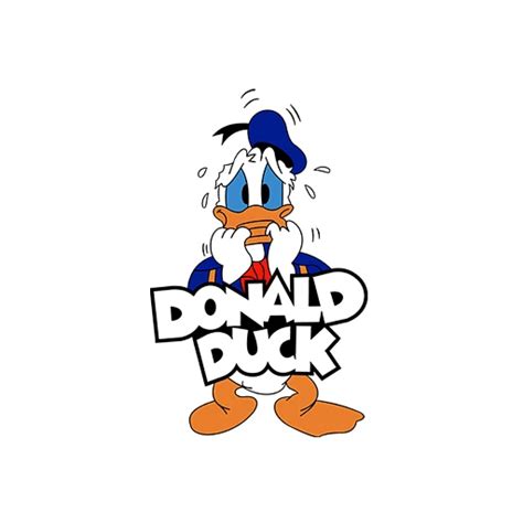 动画片图案手绘唐老鸭图案男装印花素材dinald Duck图案 花瓣网
