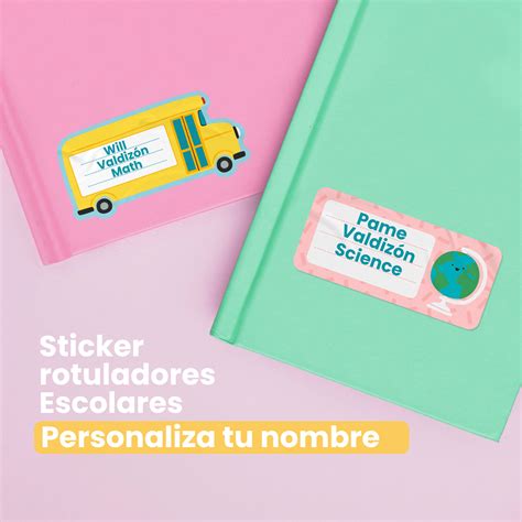 Stickers Escolares Print Makers