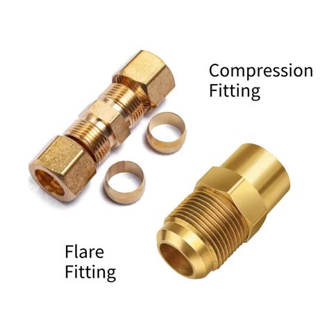 Compression Fitting Vs Flare What Are Differences Between Them