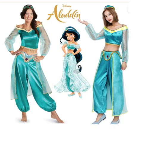 Sexy Jasmine Aladdin Princess Women Costume Adult Arabian Belly Dancer Cosplay Shopee Singapore