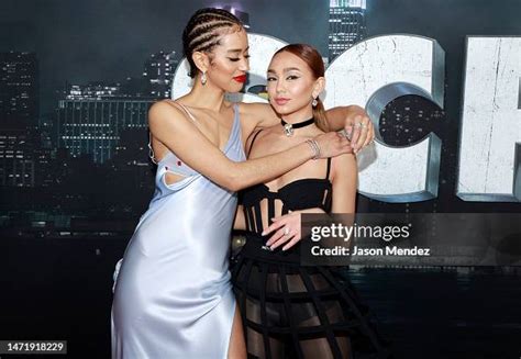 Jasmin Savoy Brown And Devyn Nekoda Attend The Global Premiere Of News Photo Getty Images