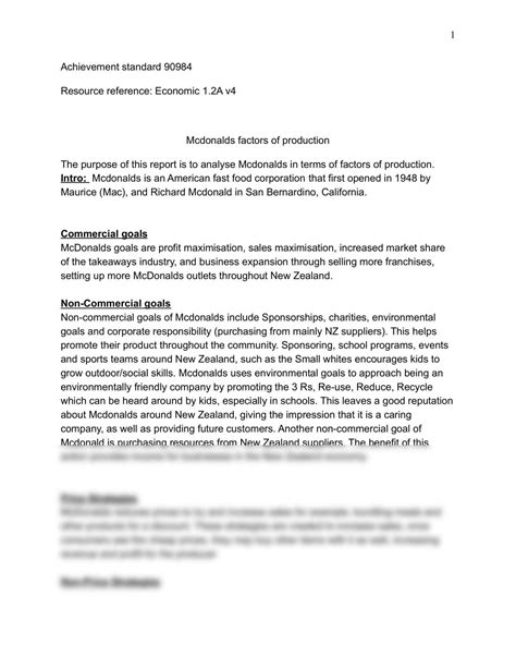 Economics Ncea Level 1 Economics Level 1 Ncea Thinkswap