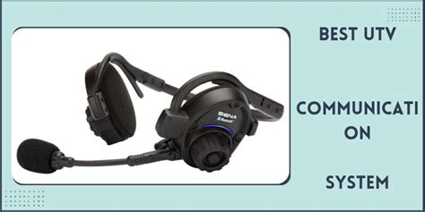 Best Utv Communication System Top 5 Intercom Headsets