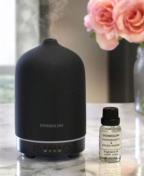 Stoneglow Perfume Mist Diffuser Black Theculinarium