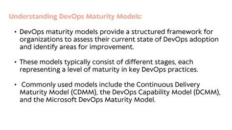 Certification And Devops Maturity Models Assessing And Advancing
