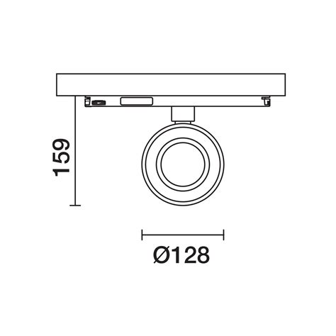 View Opti Beam Lens Round ø 126mm