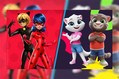 The World Of Talking Tom And Friends And Miraculous Are Coming Together