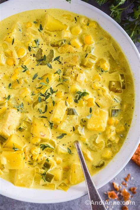 Curry Chicken Corn Chowder Andi Anne
