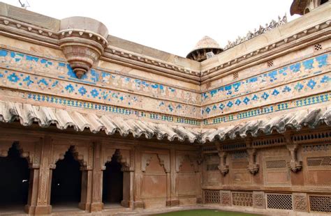 Gwalior Madhya Pradesh India Art And Architecture Inside The