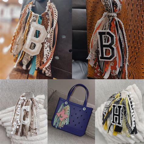 Tassel Beach Bag Tassel Keychain Personalized Tassel Name Tag Ribbon Tassel Etsy