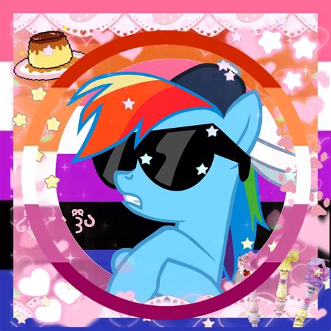 Cutecore Rainbow Dash Lesbian Gender Fluid Pride Iconpfp Mlp 🤭🫶