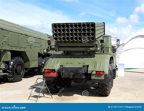 Multiple Launch Rocket System Stock Image Image Of Army Rocket 211511137