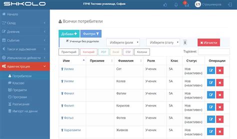 Как да открия учениците чиито родители не са се регистрирали Shkolobg