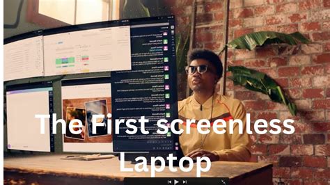 Spacetop G1 The Worlds First Screenless Laptop Youtube