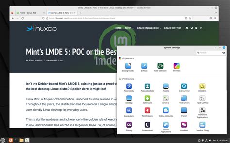 Mints LMDE POC Or The Best Linux Desktop Out There