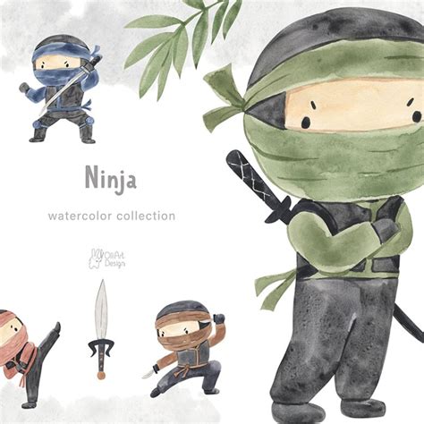 Cute Ninja Clipart