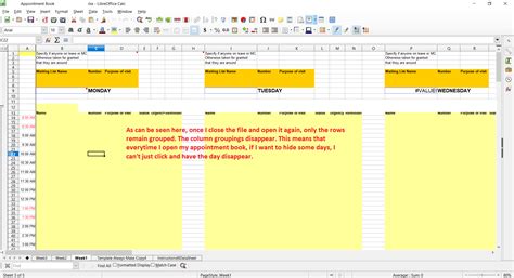 How Do I Preserve Column Grouping In Libreoffice Calc Super User
