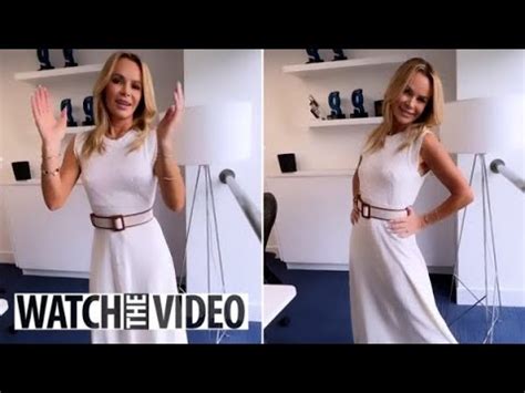 Amanda Holden S Daring Move White Dress Lift Reveals Shocking Nude UnderwearWatch The Racy