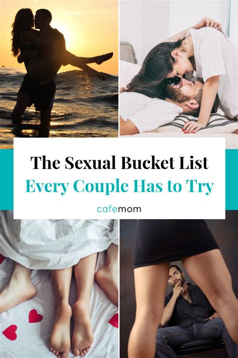 Sex Bucket List 50 Things To Try Before You Die