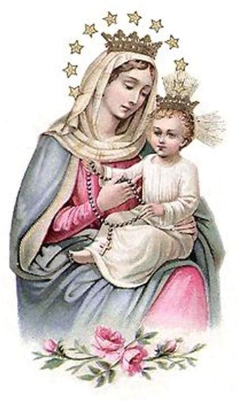 27 Ideas De Virgen Del Rosario Rosarios Imágenes Religiosas Virgen